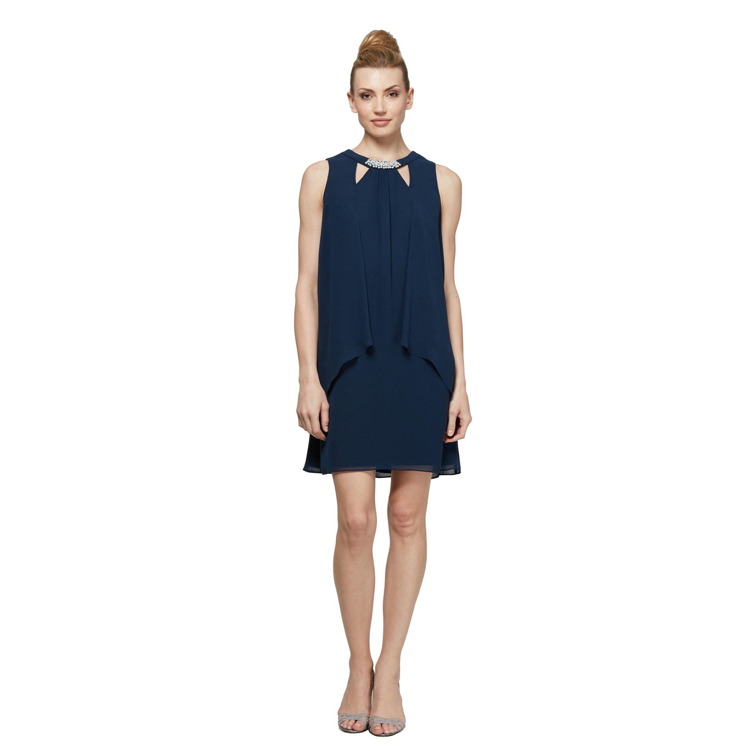 SL Fashions 110366 Short Formal Dress The Dress Outlet SL Fashions 110366 Short Formal Dress The Dress Outlet