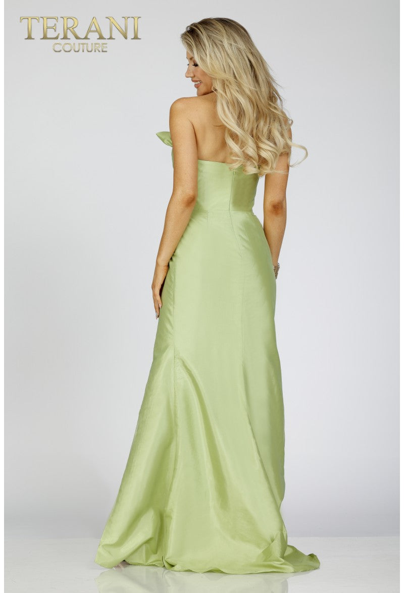Avocado Terani Couture 231P0180 Long Formal Evening Prom Dress for $242 ...