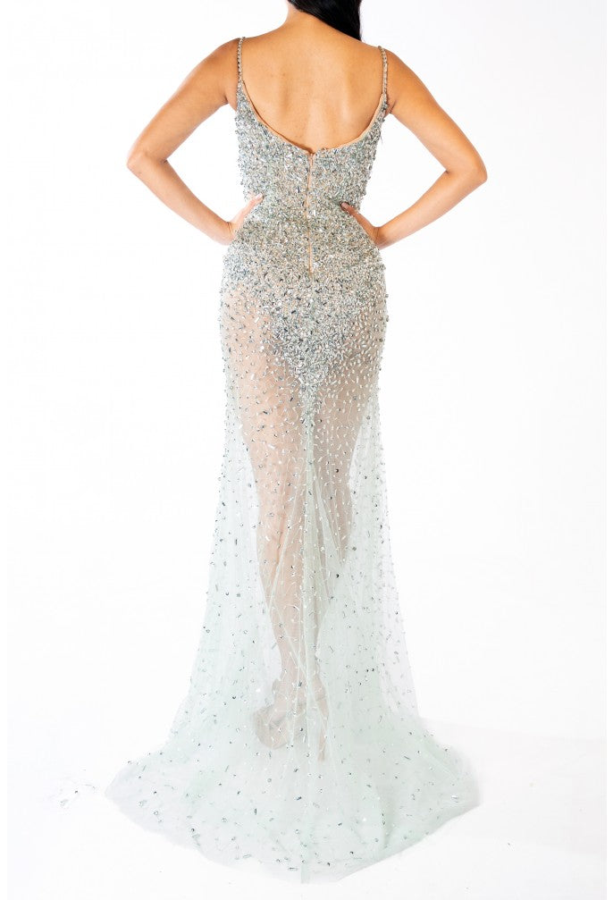 Lavender Terani Couture 241P2071 Bodycon Long Prom Dress for $759.0 ...