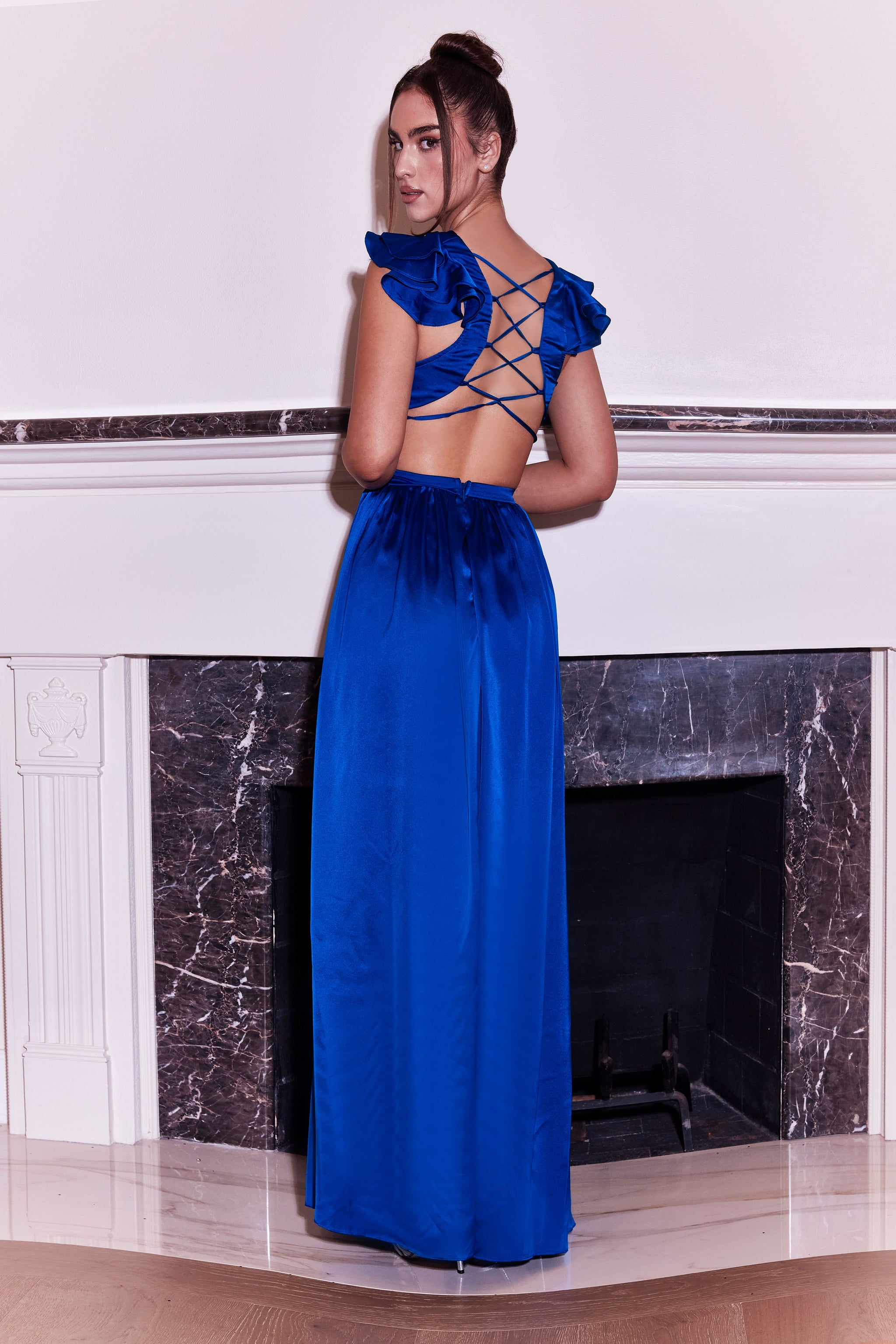 Dylan & Davids Long Sexy Prom Dress Cut Out Low Back for $49.0 – The ...