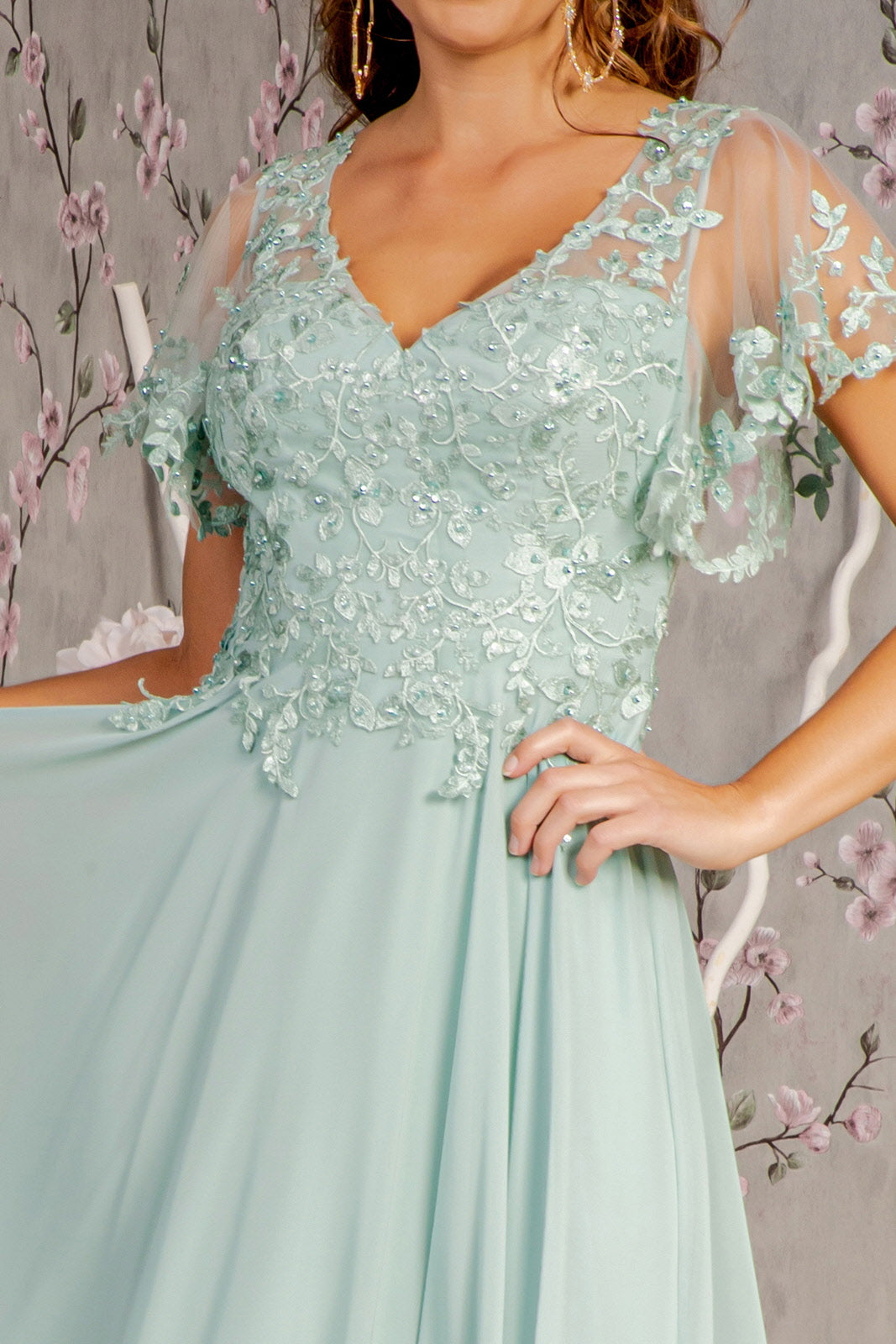 Sage Mother of the Bride Long Formal A Line Dress for $228.0 – The ...