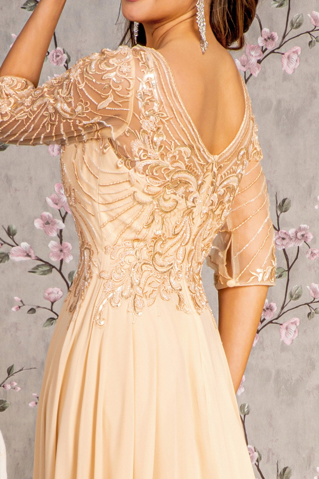 Mauve Mother of the Bride Long Formal Dress for $228.0 – The Dress Outlet