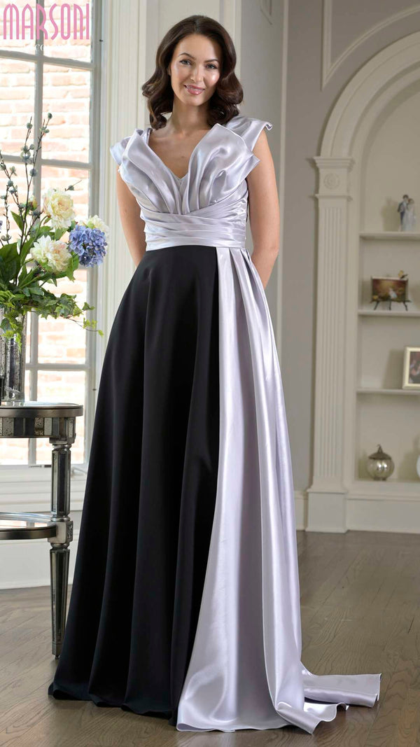 Marsoni M345 Long A Line Formal Evening Dress