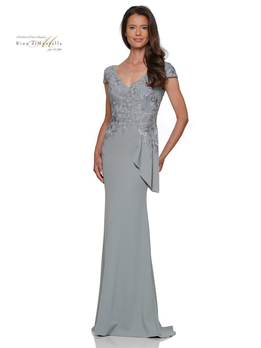 Navy Rina di Montella RD2960 Mother of the Bride Long Formal Dress for ...