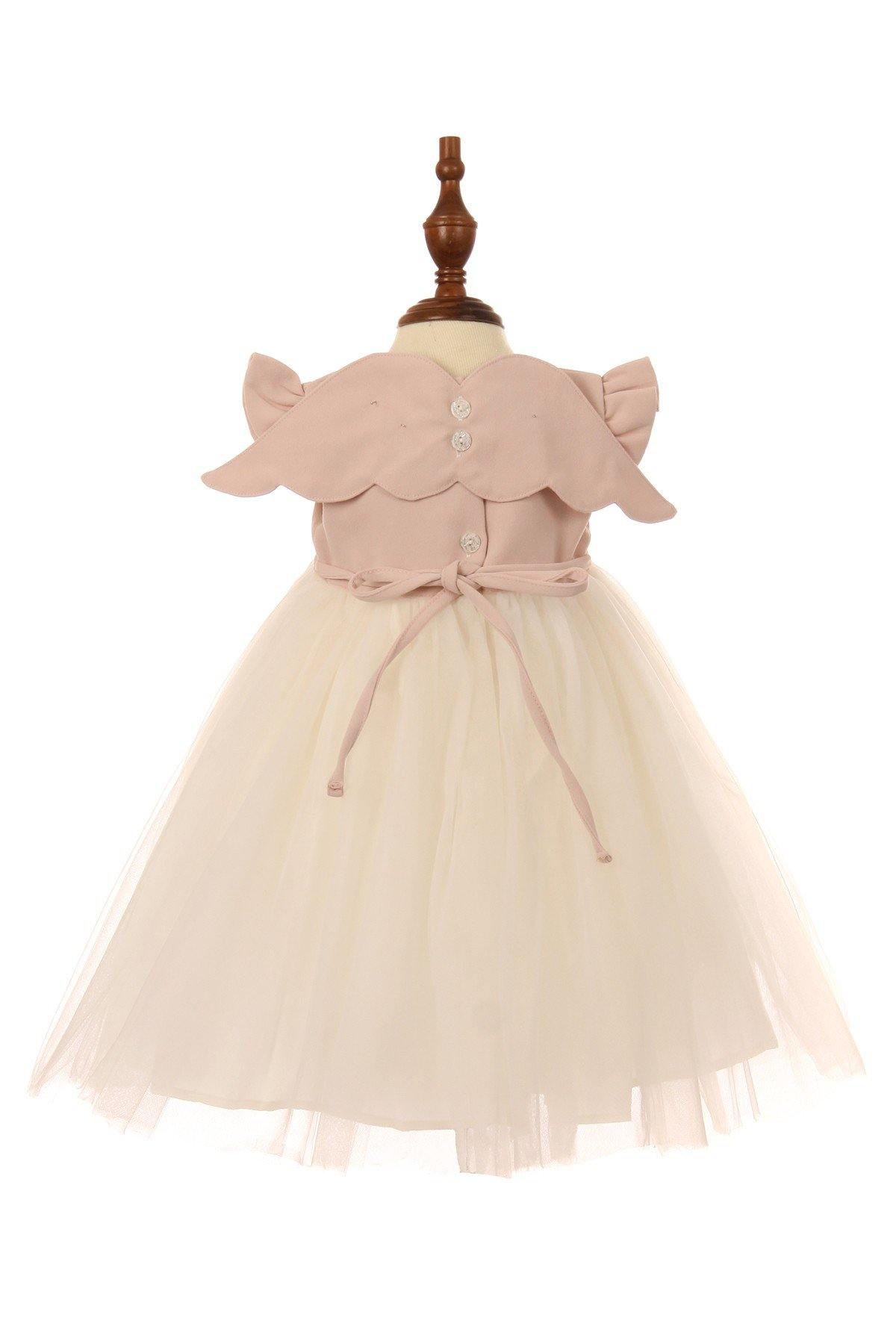 Pink Adorable Two Tone Baby Dress for $55.99 – The Dress Outlet