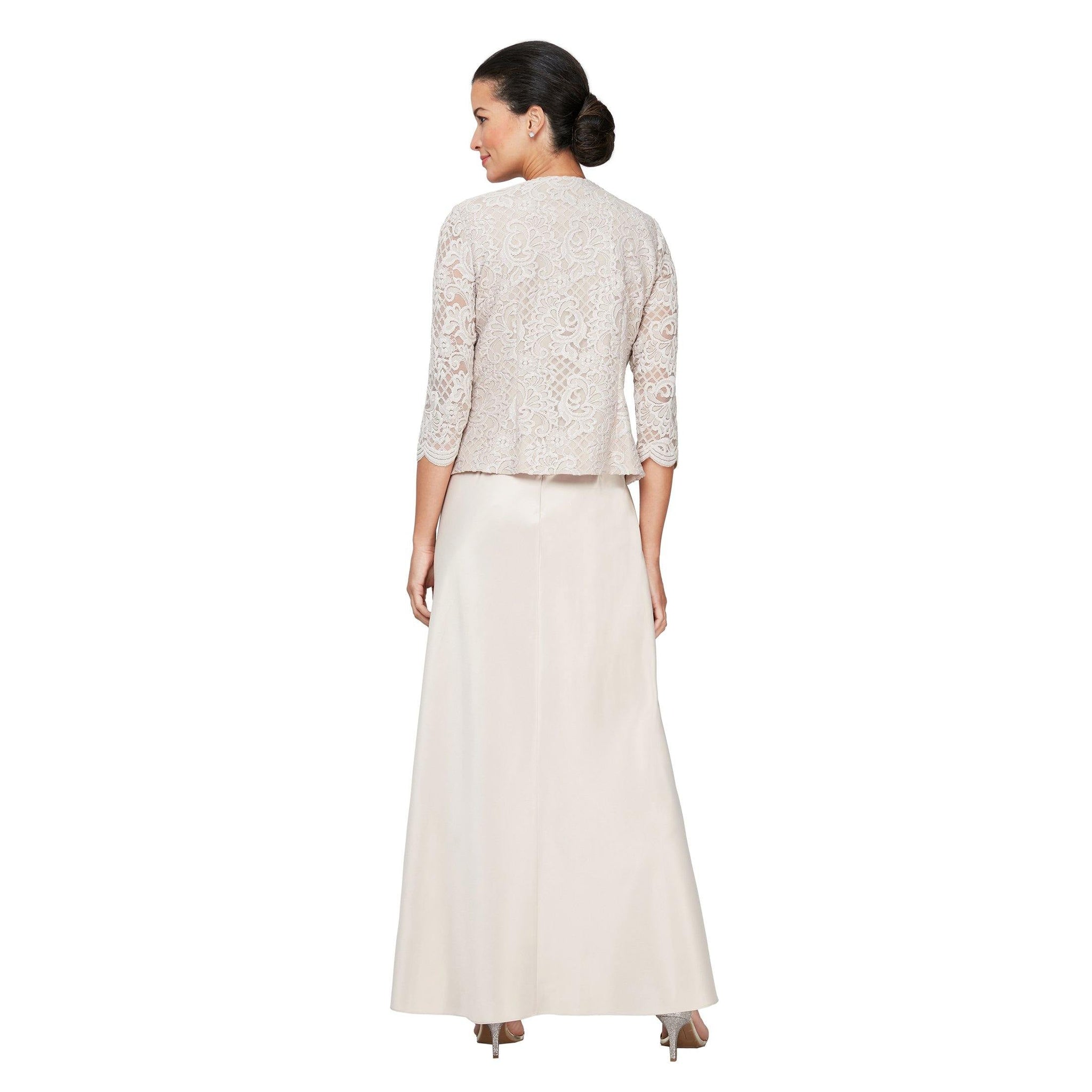 Navy Alex Evenings AE81122326 Long Formal Jacket Dress for $219.99 ...