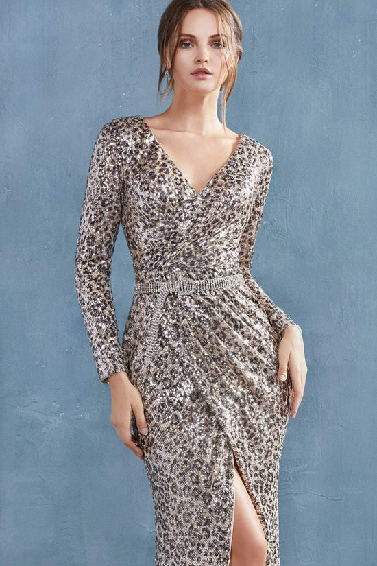 Leopard Andrea & Leo CDA0938B Leopard Prom Long Dress for $189.99 – The ...