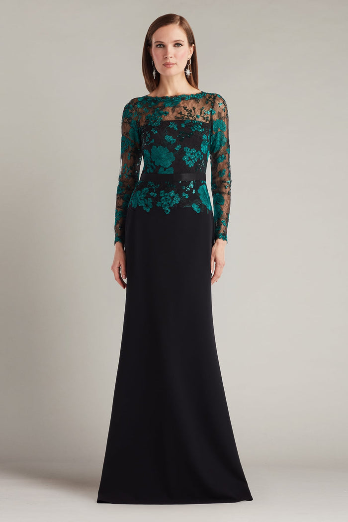Tadashi Shoji CGU25804L Long Mother of the Brode Formal Dress