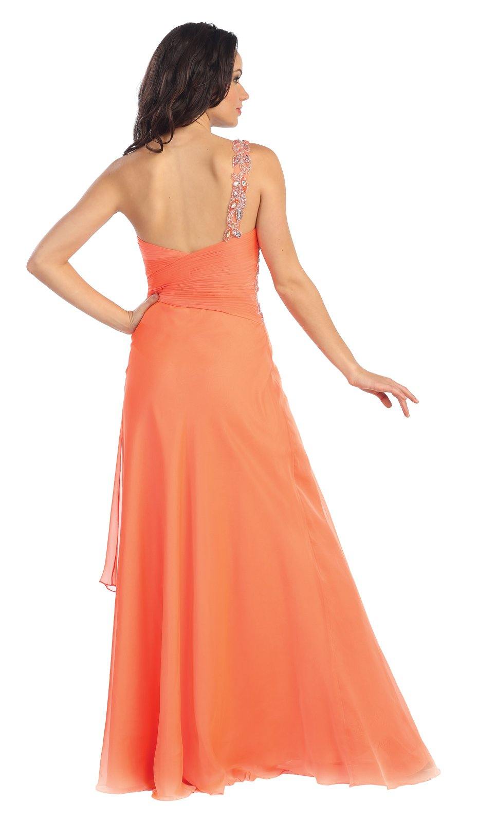 Jewel Embellished Long Prom Dress for $135.99 – The Dress Outlet