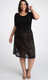 Onyx Muse Lace Midi Skirt Short Dress for $72.0 – The Dress Outlet