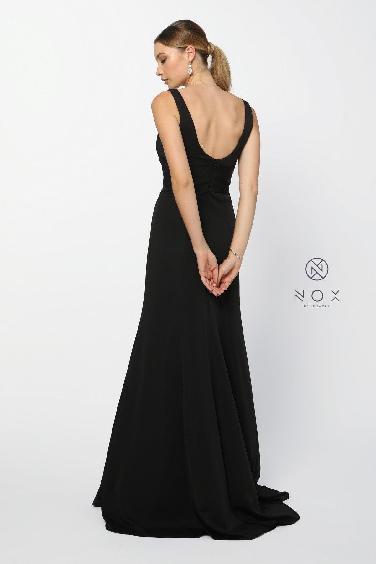 Rose Long Deep V Prom Dress Evening Gown for $59.99 – The Dress Outlet