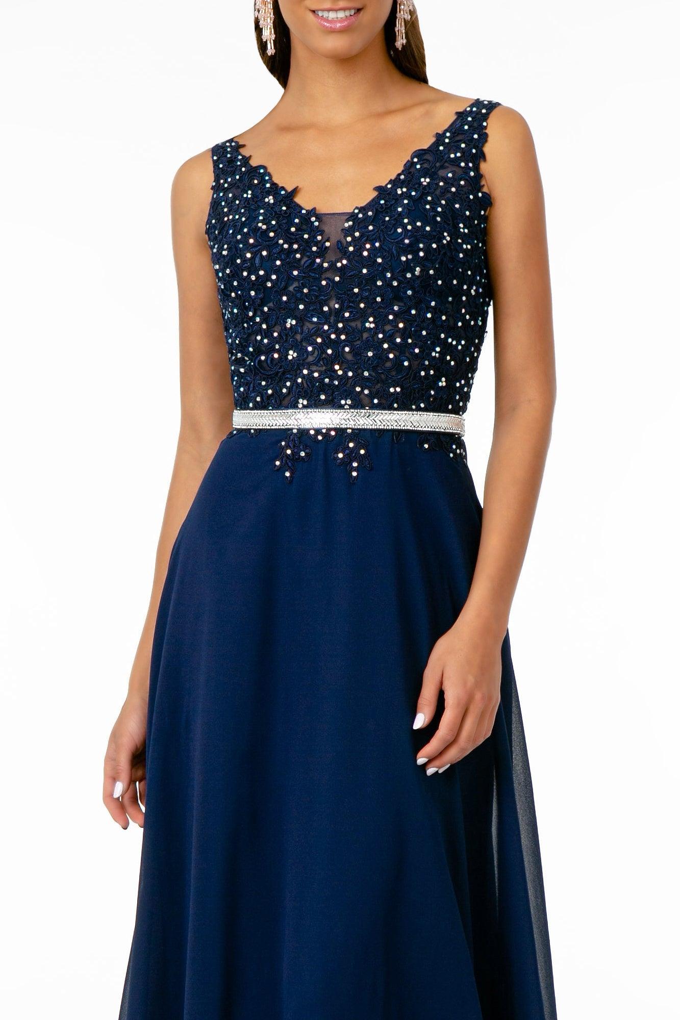 Mauve Long Formal Chiffon Prom Dress | DressOutlet for $181.99 – The ...