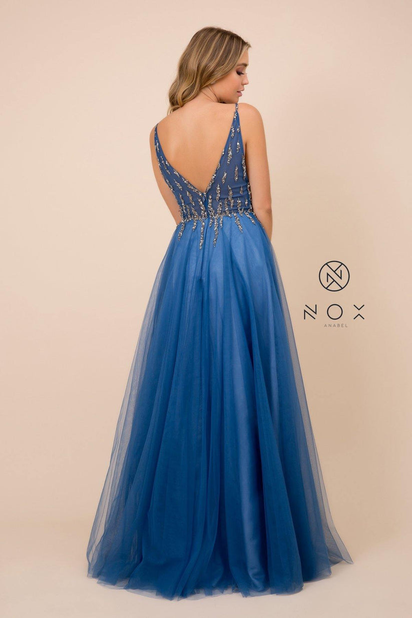 Cobalt Blue Long Prom Dress Evening Gown for $274.99 – The Dress Outlet