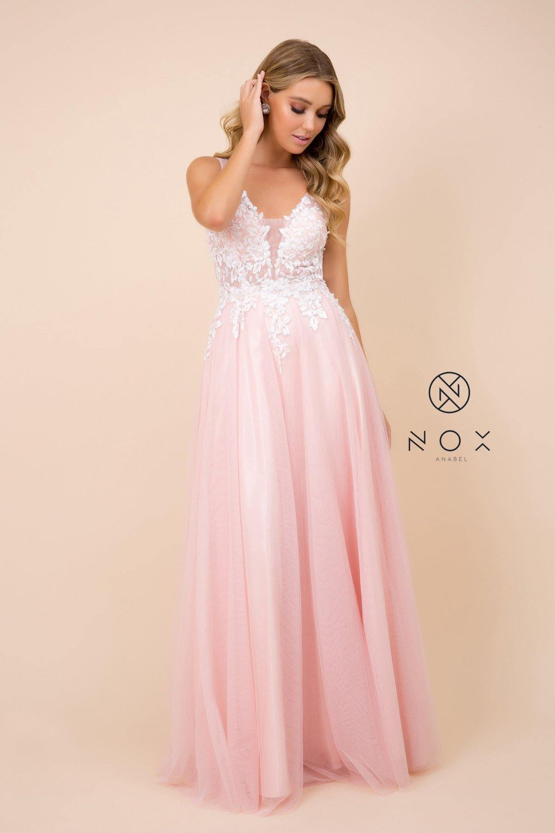 Tan Long Prom Dress Formal Evening Gown for $129.99 – The Dress Outlet
