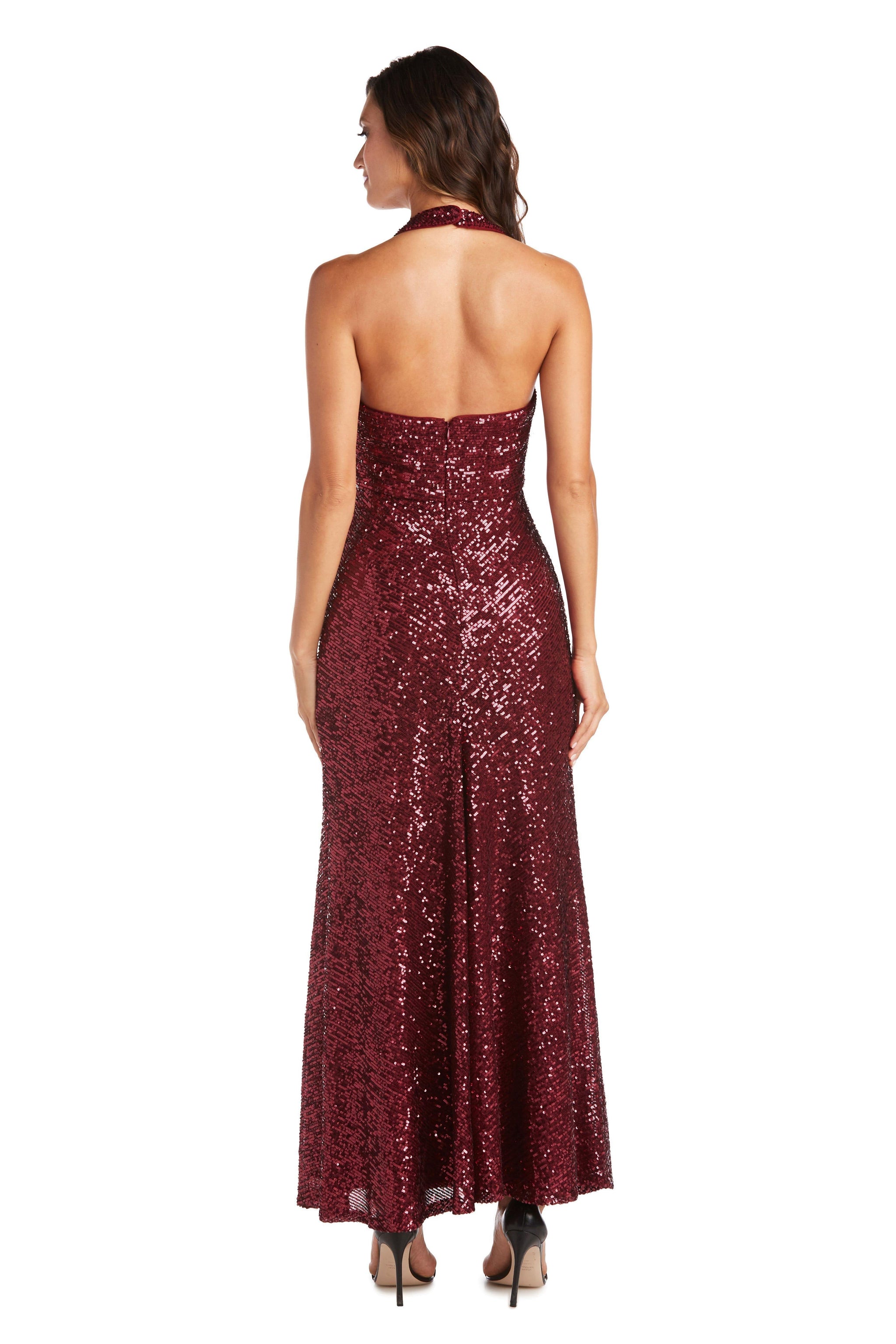 Black Morgan & Co 12779 Long Prom Sequins Dress for $104.99 – The Dress ...