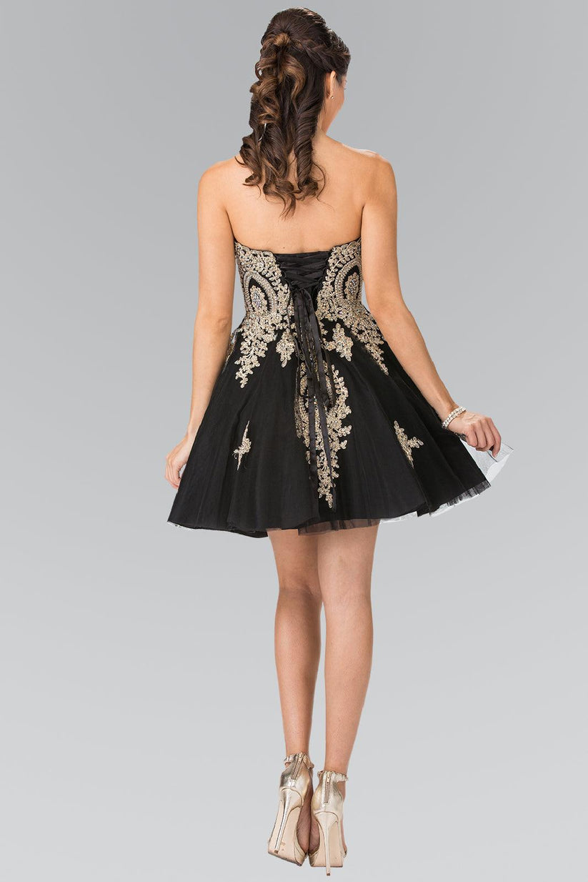Champagne Prom Short Dress Homecoming for $149.99 – The Dress Outlet