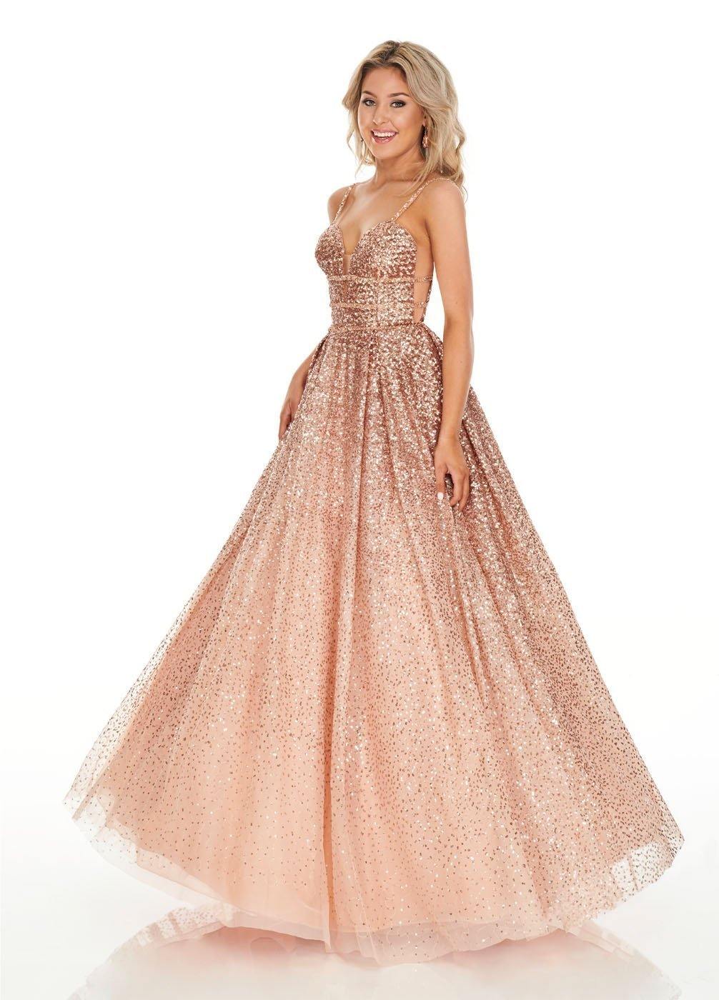 Periwinkle Long Sparkling Prom Dress Ball Gown for $579.99 – The Dress ...