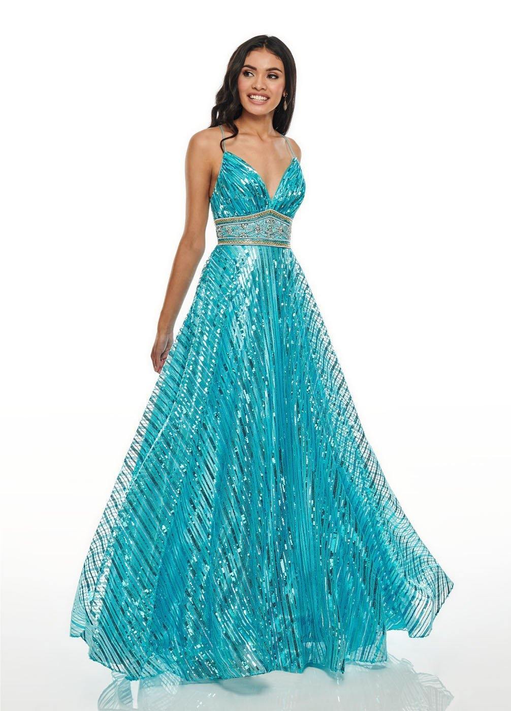 Pink Sparkling Long Prom Dress For 51999 The Dress Outlet