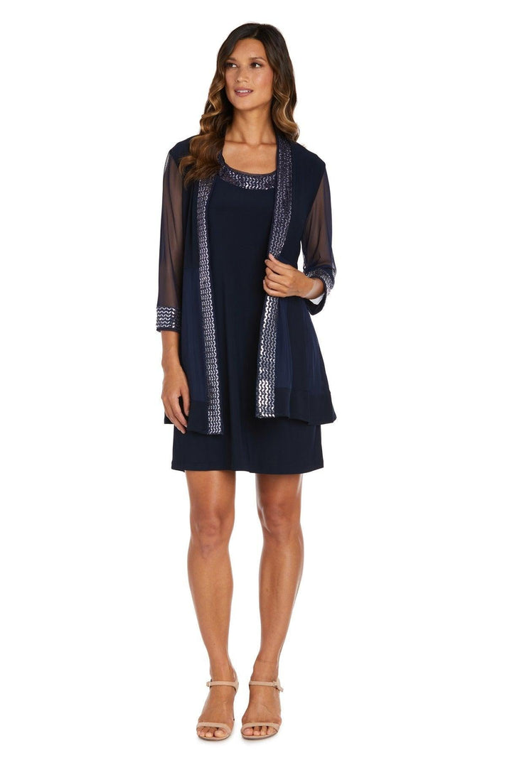 Charcoal R&M Richards 5327 Short Dress Jacket Set for $79.0 – The Dress ...