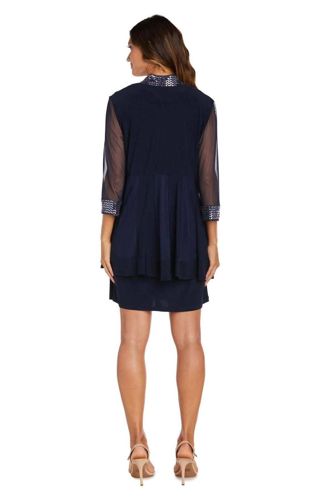 Navy R&M Richards 5327 Short Dress Jacket Set for $79.0 – The Dress Outlet