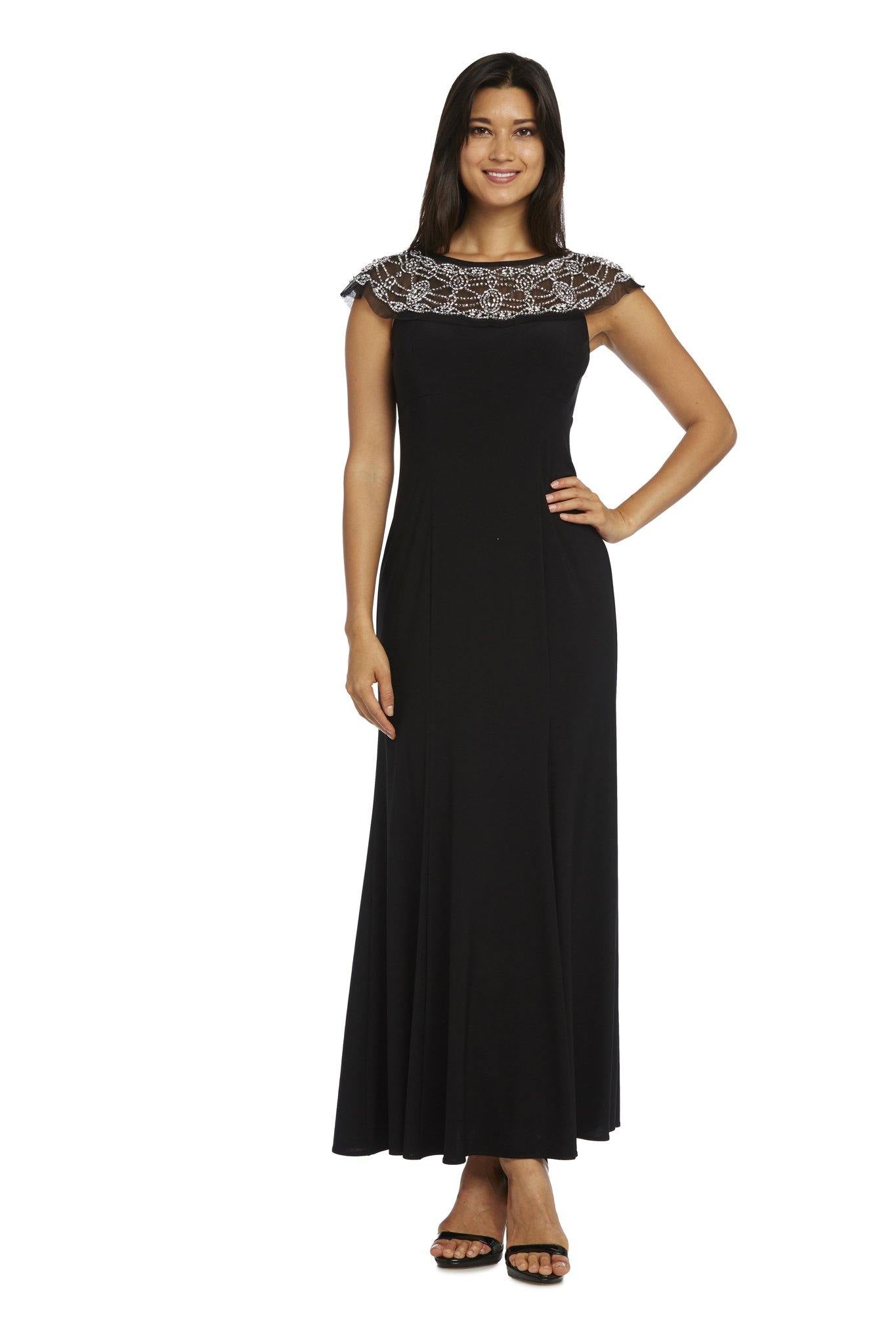 Black R&M Richards 8777 Long Formal Dress for $84.99 – The Dress Outlet