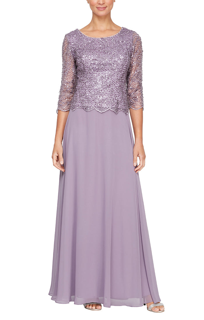Icy Orchid Alex Evenings AE434183 Plus Size Formal Dress for $94.99 ...
