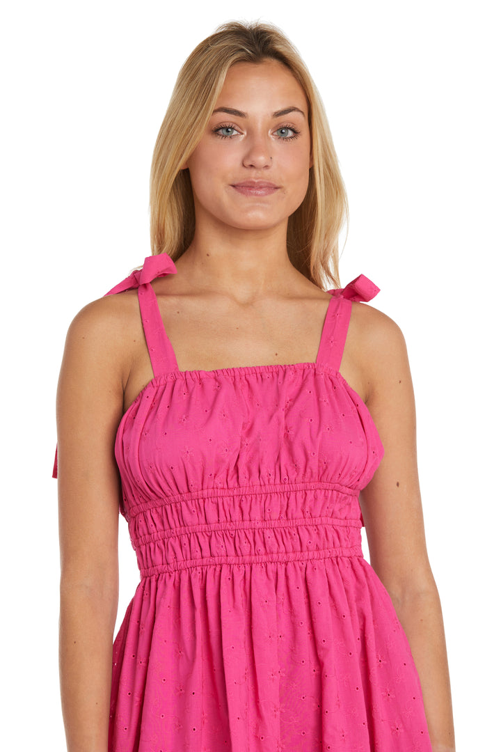 Hot Pink Morgan & Co 13176 Short Cocktail Ribbon Dress for $48.0 – The ...