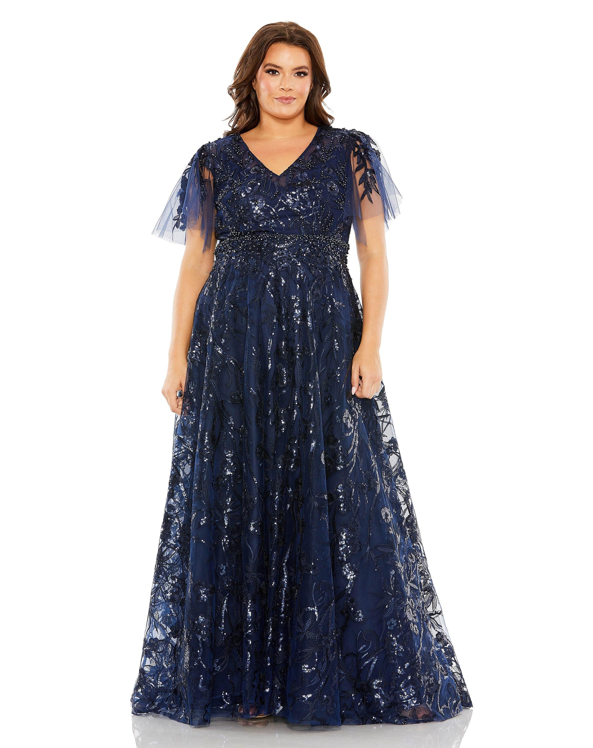 Fabulouss Long Plus Size Formal Dress Formal Style & Plus Size Mac Dug