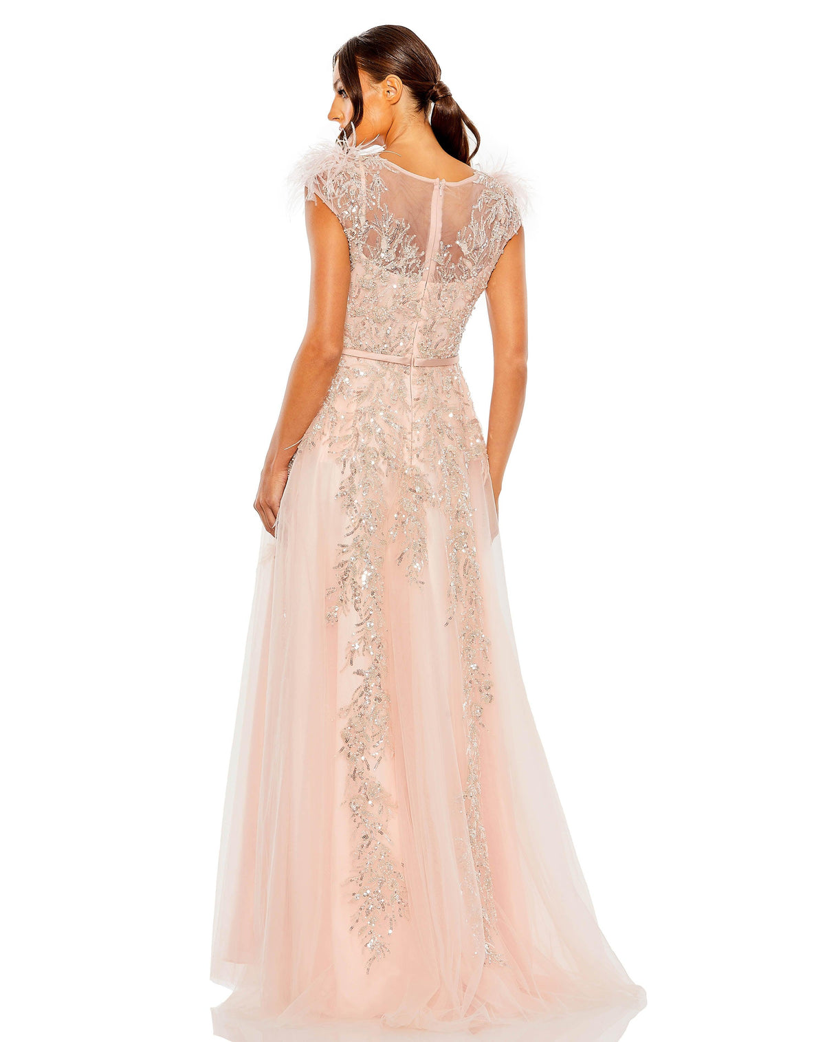 Mac Duggal 20520 Blush 10 Sale