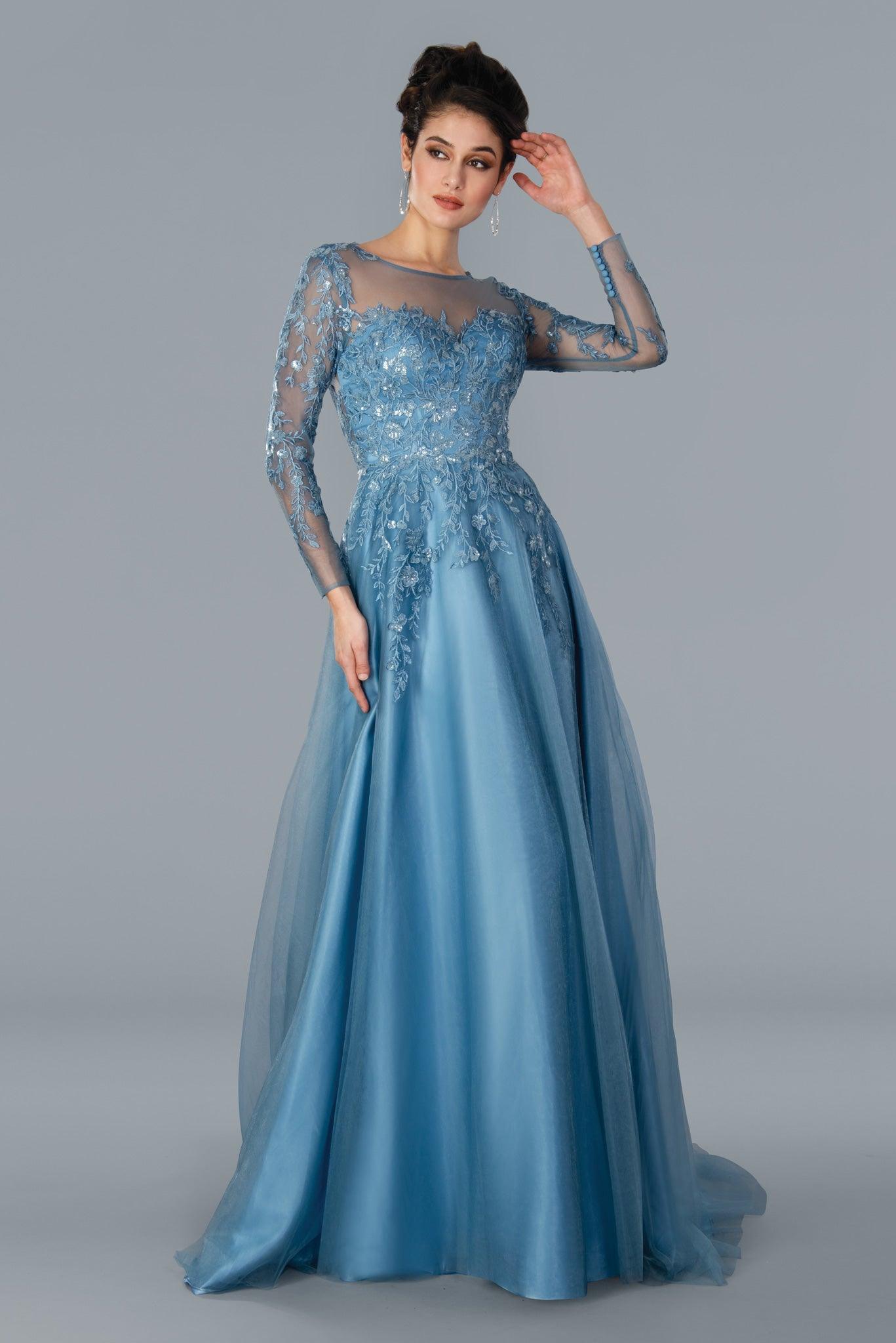 Blue Stella Couture 22351 Long Formal Evening Gown for $419.99 – The ...