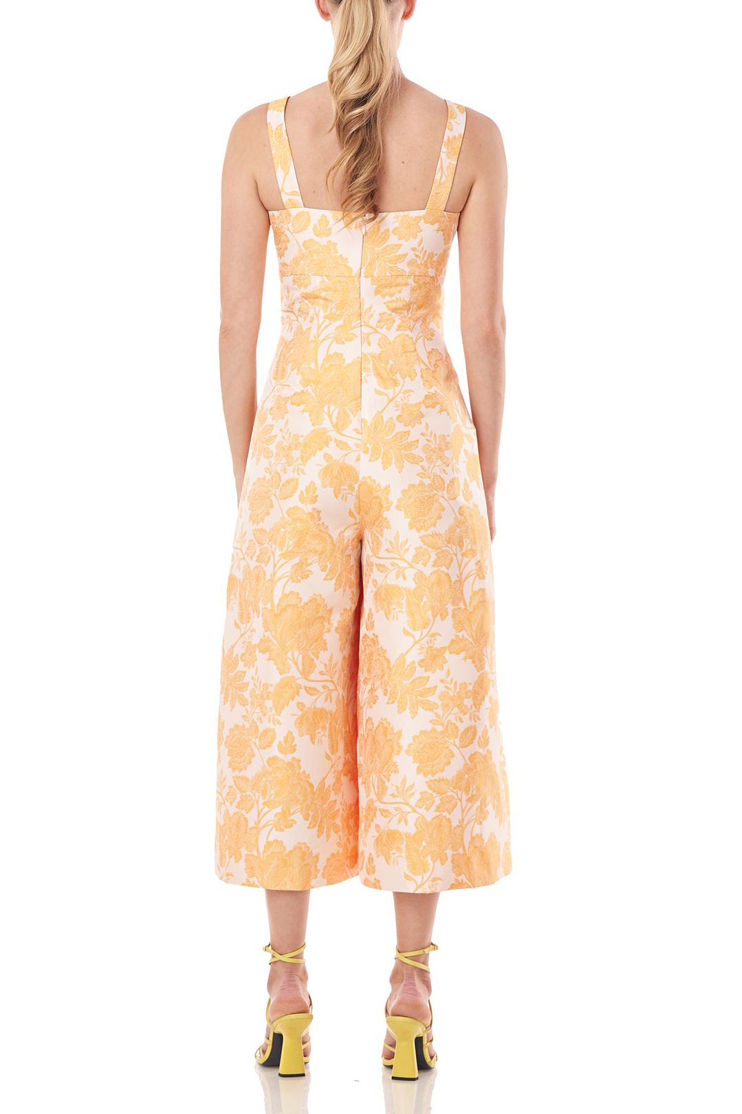 MANGO Kay Unger 5547425 Two Tone Floral Formal Jumpsuit for $201.99 ...