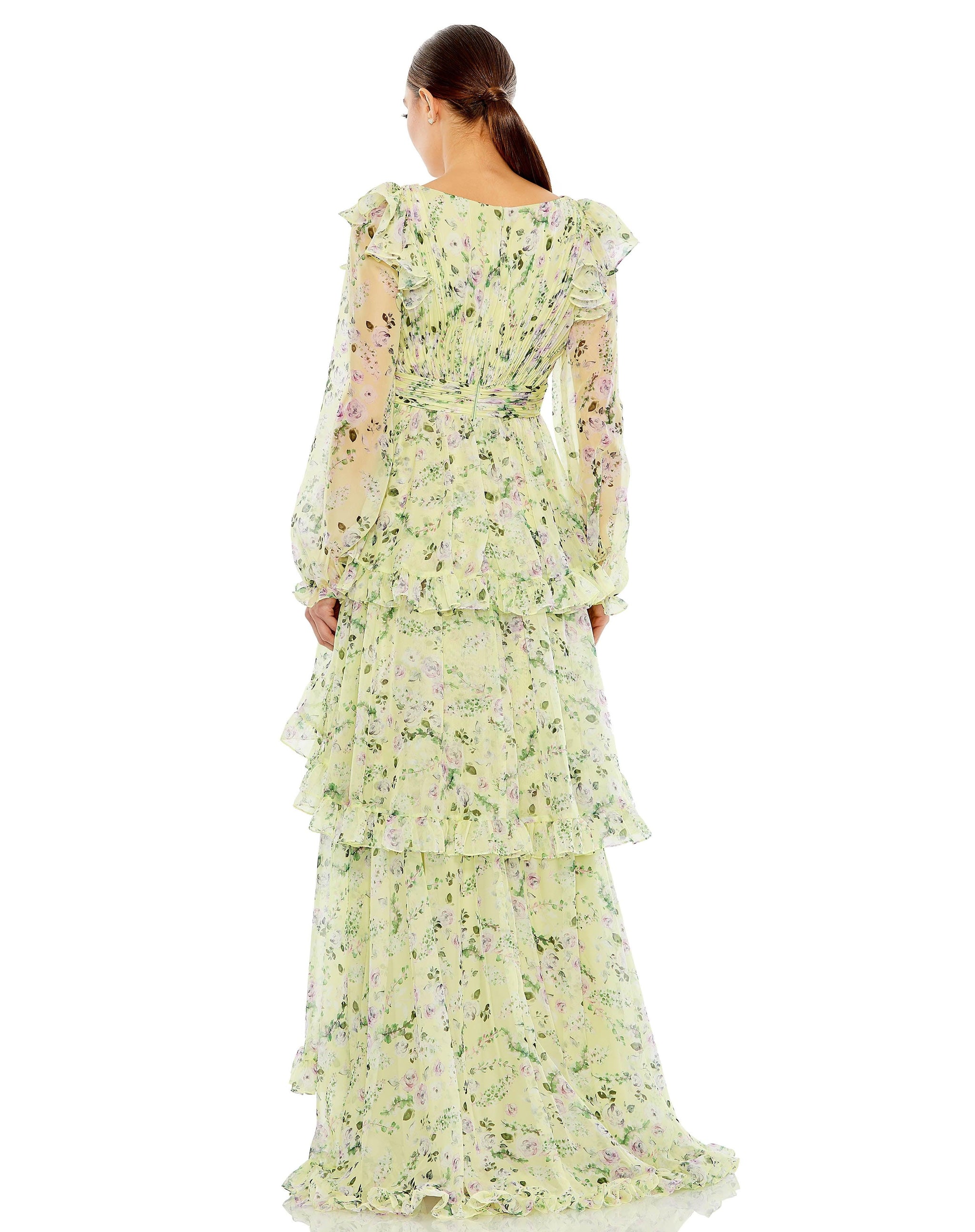 Keylime Mac Duggal 68220 High Low Formal Floral Dress for $598.0 – The ...