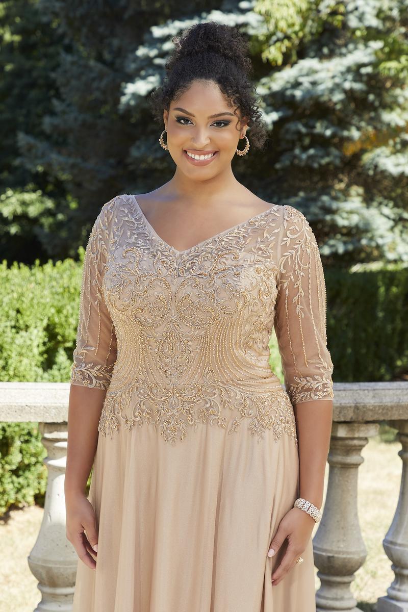 Graphite MGNY Madeline Gardner New York 72618 Long Formal Dress for ...