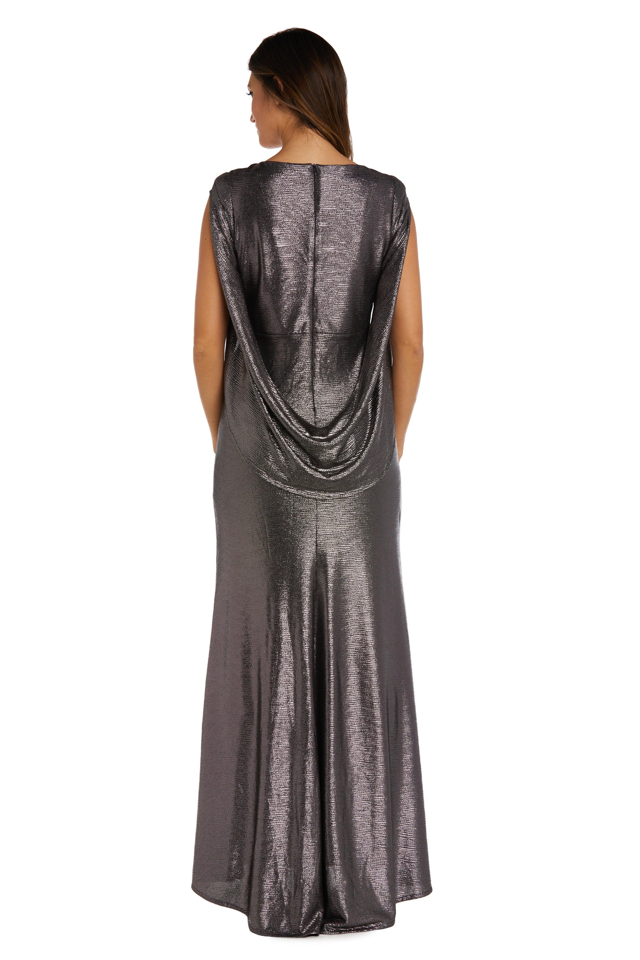 R&M Richards 9741P Long Formal Petite Dress | The Dress Outlet