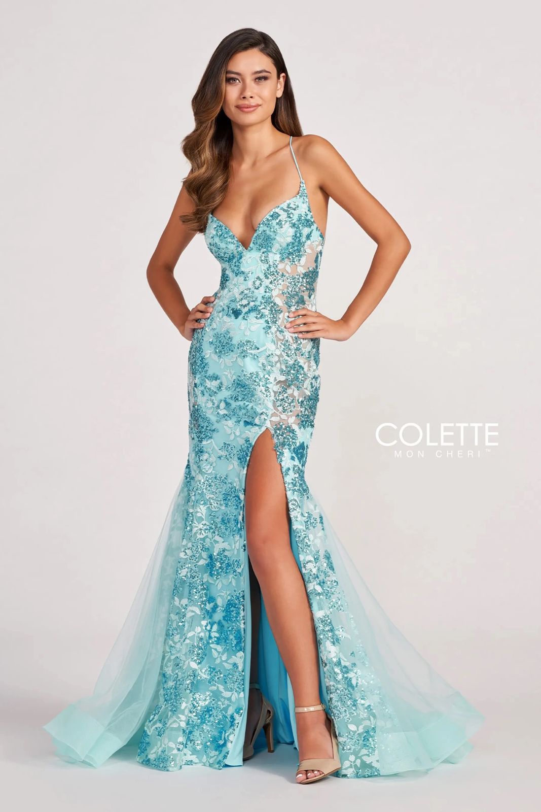 Lilac Colette CL2013 Formal Mermaid Long Prom Sequin Dress for $525.99 ...