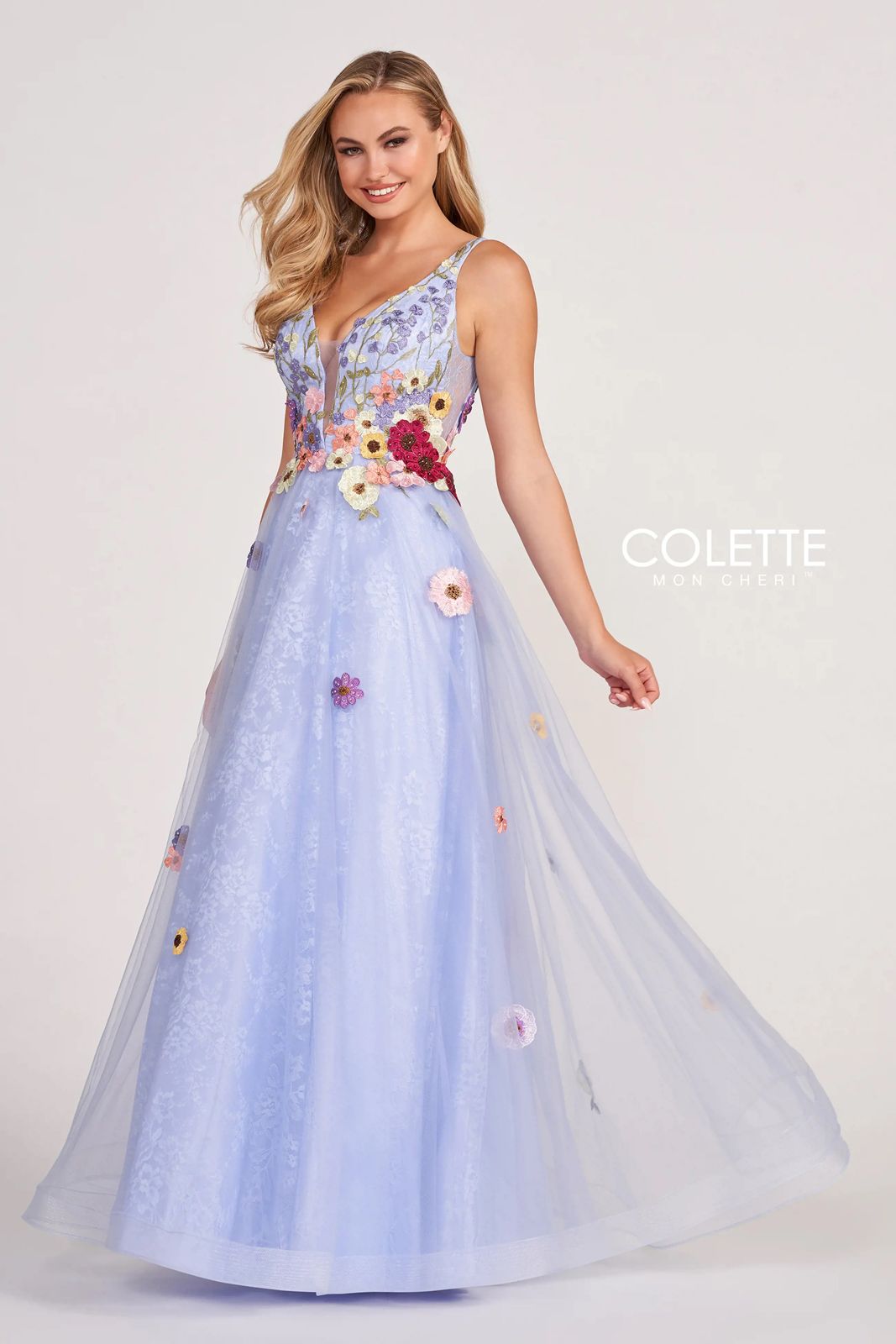 Colette CL2084 Floral Applique Formal Prom Long Dress for $629.99 – The ...