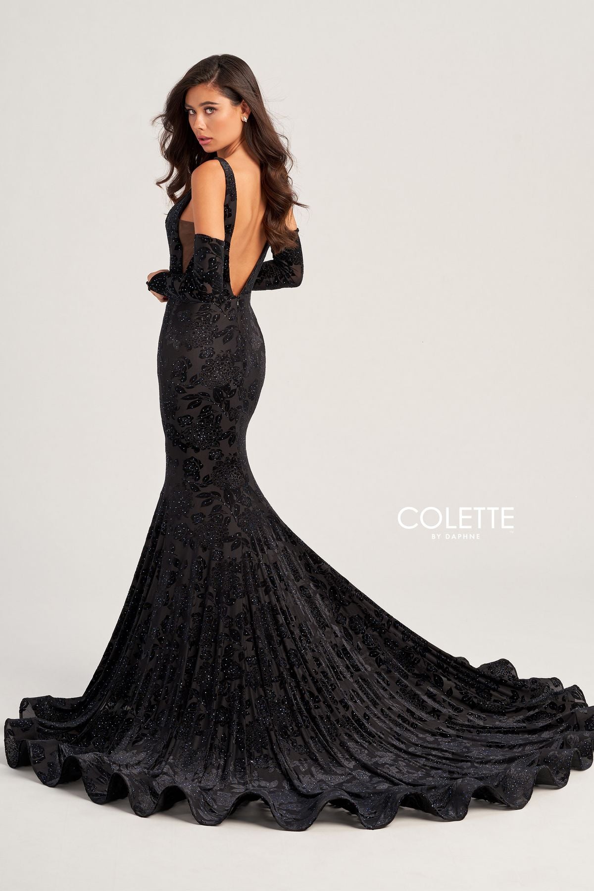Diamond White Colette CL5121 Prom Long Fitted Formal Dress for $599.99 ...