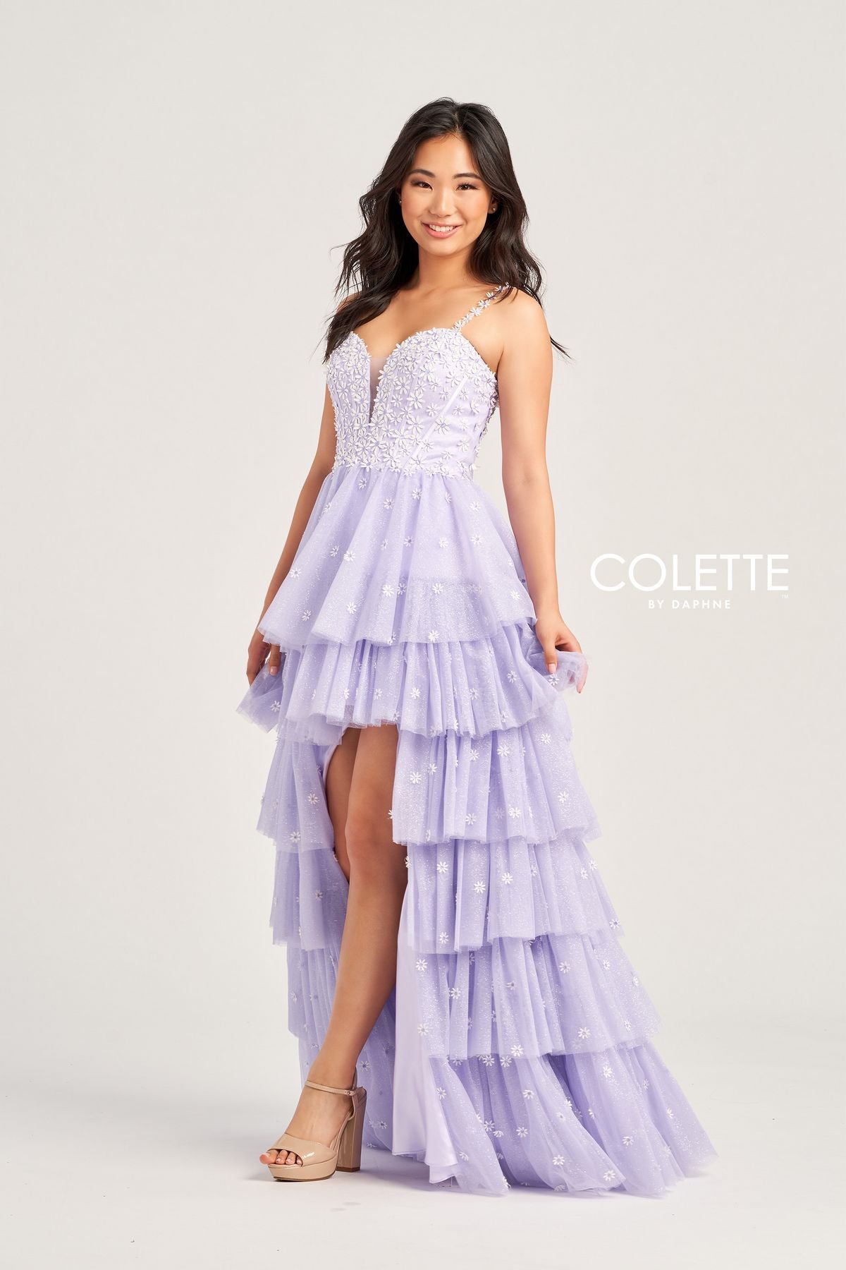 Daisy Colette CL5237 High Low Formal Glitter Prom Dress for $699.99 ...