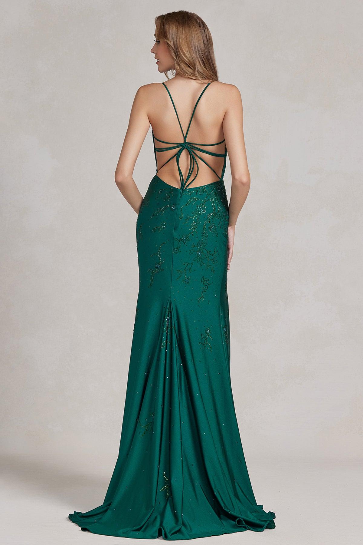 Burgundy Nox Anabel E1206 Long Fitted Sexy Prom Gown For 299 99 The