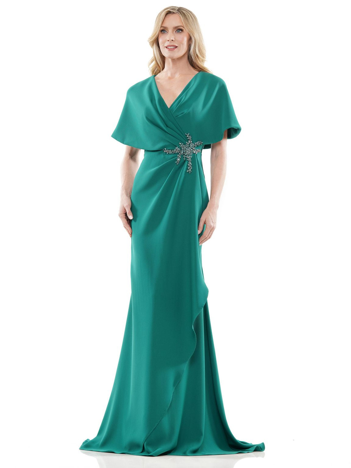 Emerald Marsoni MV1249 Long Formal Mother of the Bride Dress for $702.0 ...