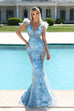 Rose Gold Portia And Scarlett 1986 Prom Long Formal Dress for $798.0 ...