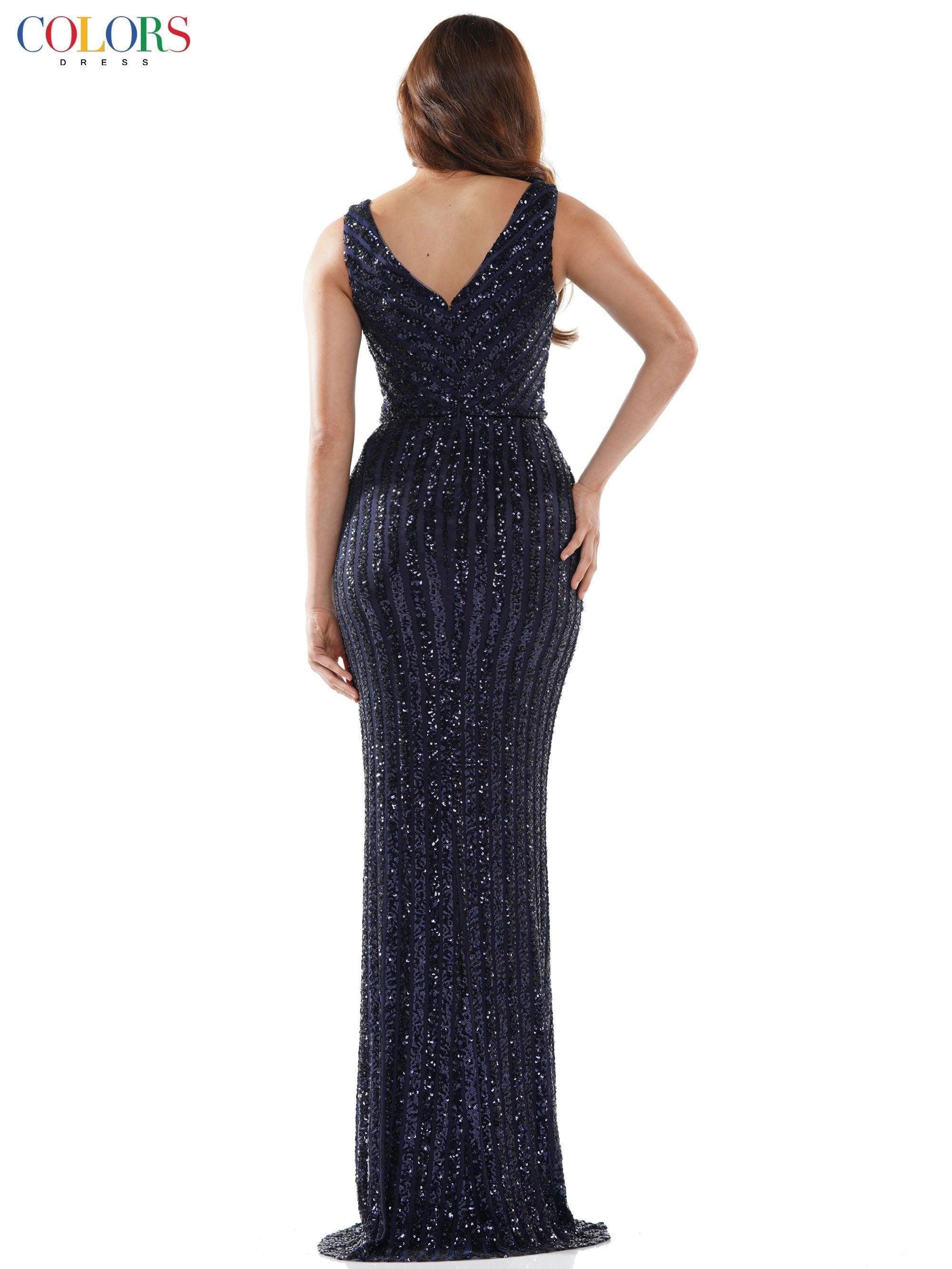 Deep Green Colors G1042 Colors Long Sleeveless Formal Fitted Prom Gown ...