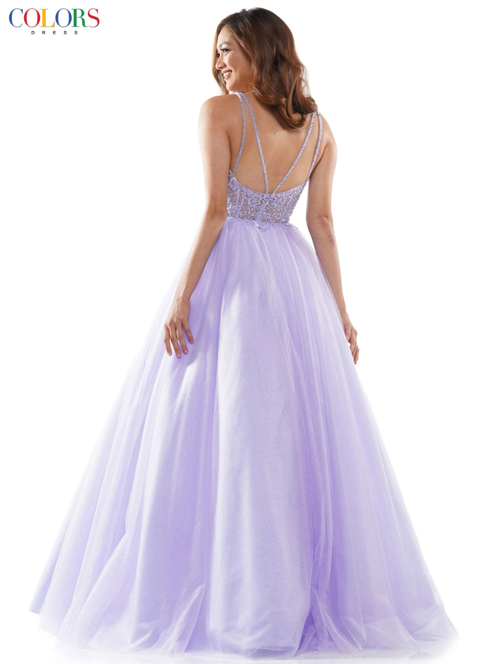 Blush Colors 2619 Colors Long Sleeveless Formal Prom Dress - Prom ...