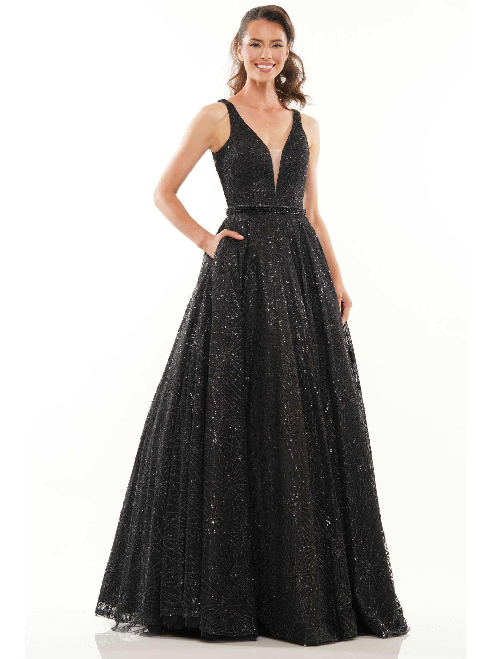 Silver Colors G942 Colors Sleeveless Long Evening Dress - Formal Dresses