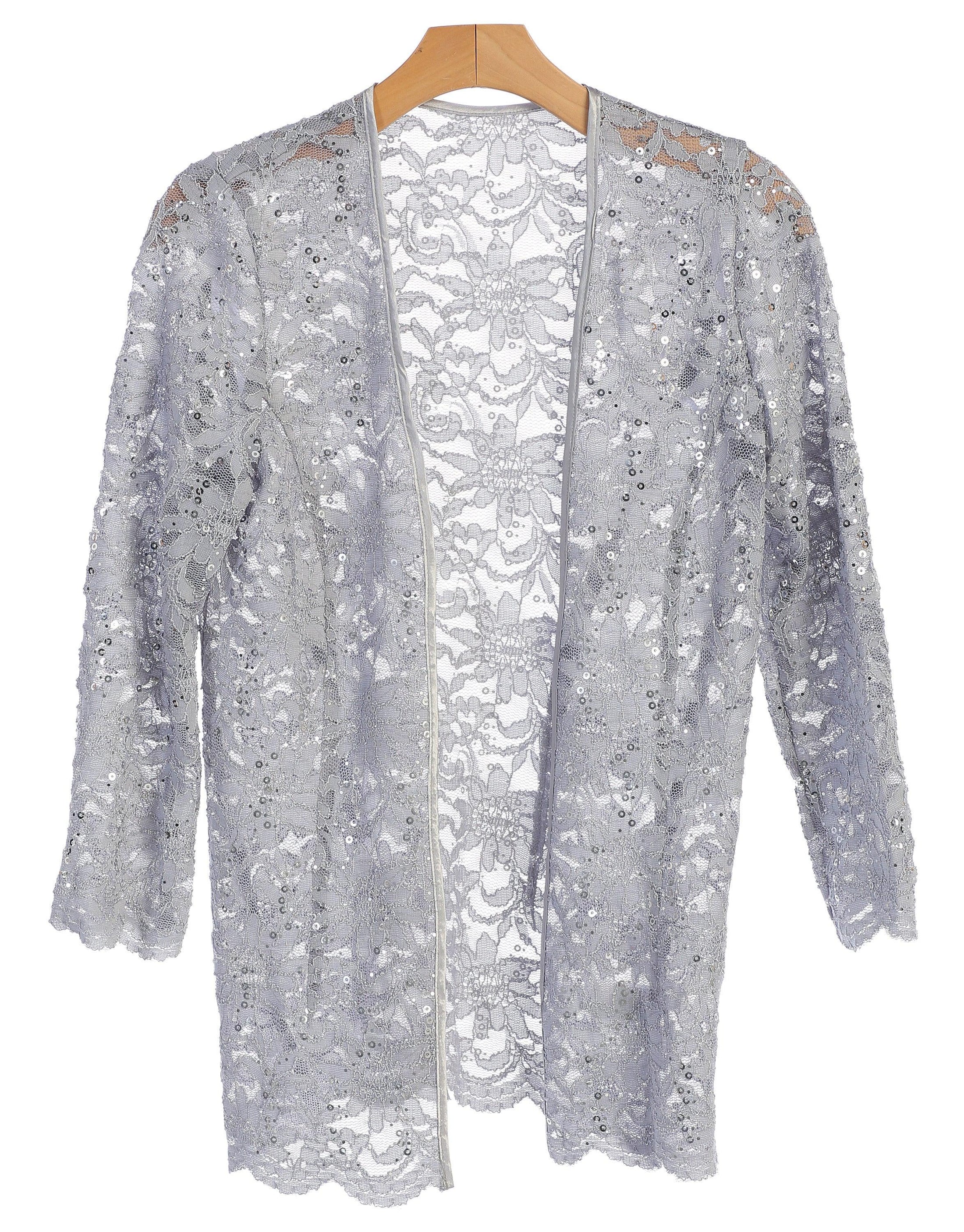 Champagne Formal Lace Scallop Edge Jacket for $31.99 – The Dress Outlet