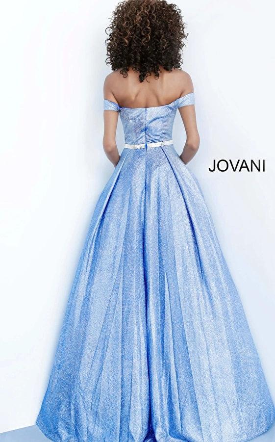 Dusty-Rose Jovani 66950 Off Shoulder Long Prom Ball Gown for $249.99 ...
