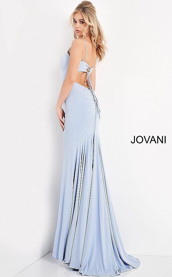 Hot Pink Jovani 00625 Prom Long Formal Tie Back Dress for $640.0 – The ...