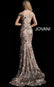 Black/Gunmetal Jovani 63516 Prom Long Off the Shoulder Formal Gown for $700.0 – The Dress Outlet