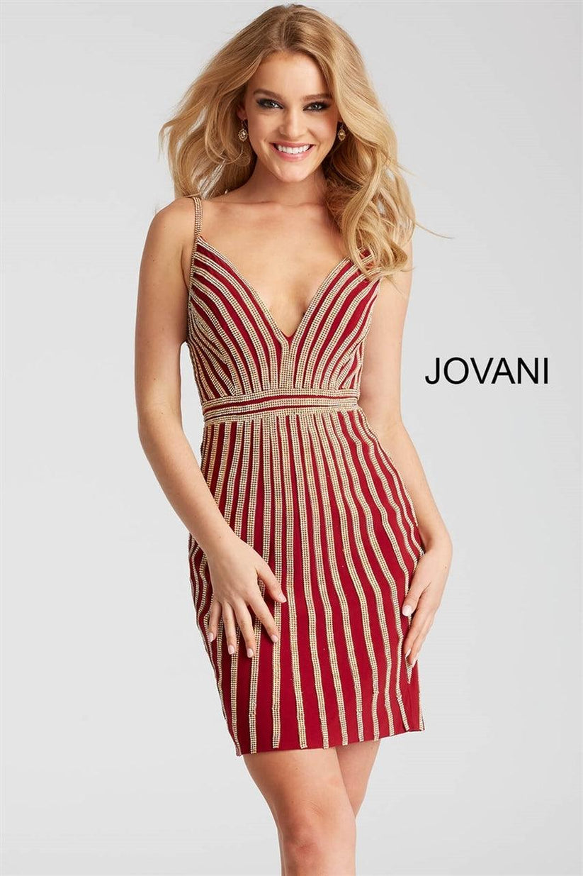 White/Gold Jovani 55640 Sexy Short Prom Cocktail Dress for $114.99 ...