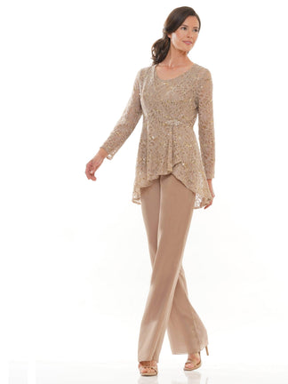 Marsoni Formal Long Sleeve Jacket Pant Suit 305 for $299.99 – The Dress ...